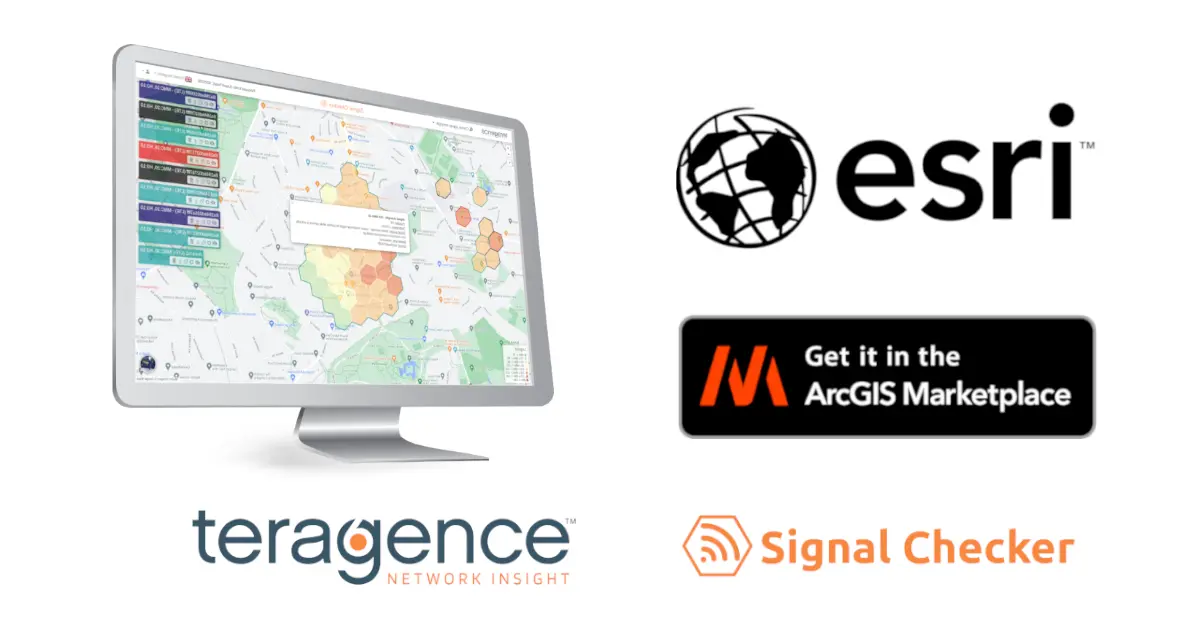 Teragence Signal Checker Data on Esri's ArcGIS Marketplace